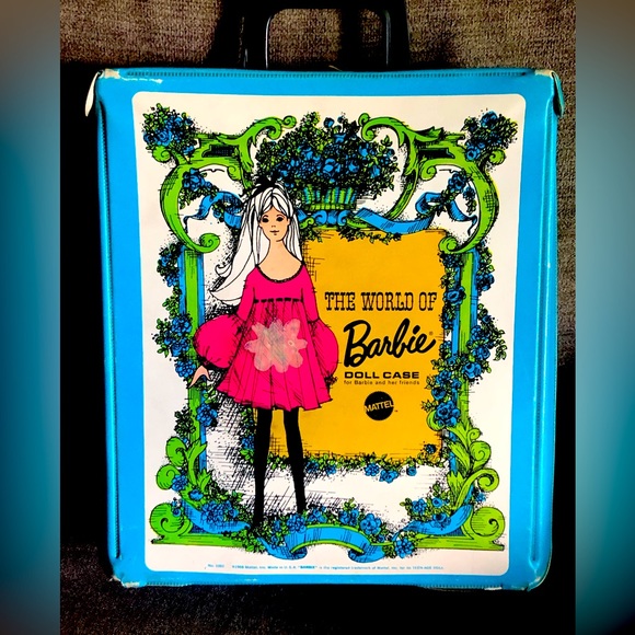 Mattel | Toys | 968 Vintage World Of Barbie Carrying Case | Poshmark